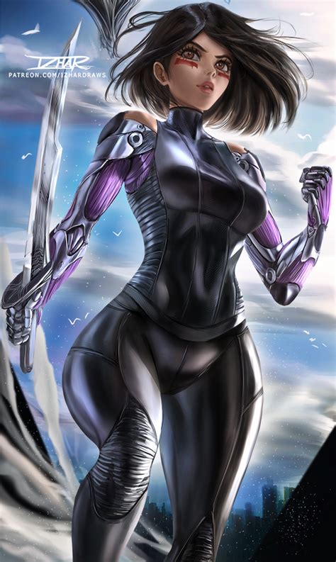 Alita Battle Angel Alita Drawn By Izhardraws Danbooru