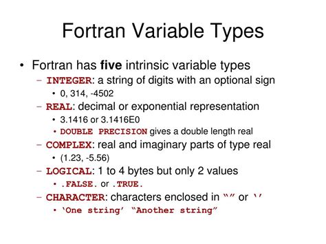 Ppt Introduction To Fortran Powerpoint Presentation Free Download