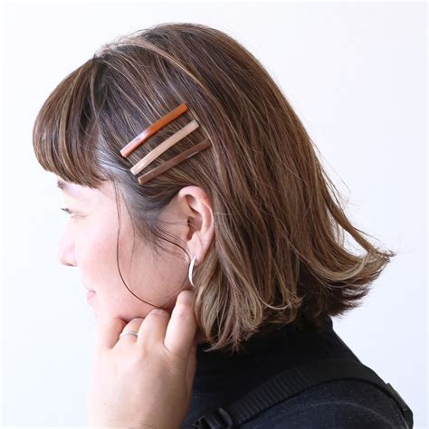 Pico ピコ ヘアピン3個セット Bobby Pin ブラウン 北欧 ヘアアクセサリー ギフト 【メール便】 Pico Bobby Pin 北欧雑貨＆インテリアのオンラインショップ