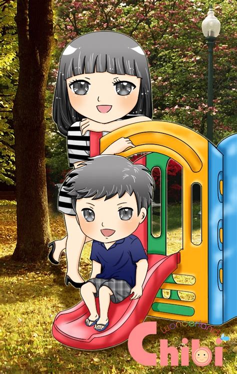 Chibi Drawing For Customer I Wont Show Real Picture Due To Respect Customer Privacy