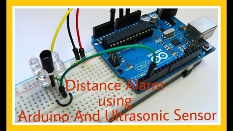 Distance Alarm Using Ultrasonic Sensor And Arduino Nano Youtube