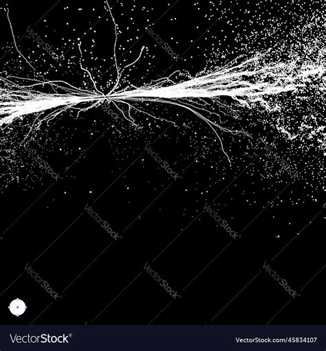 Point Explode Array With Dynamic Emitted Vector Image