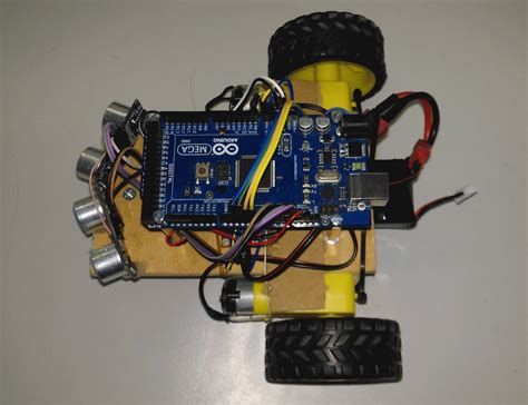 Obstacle avoidance robot Jiří Maňák