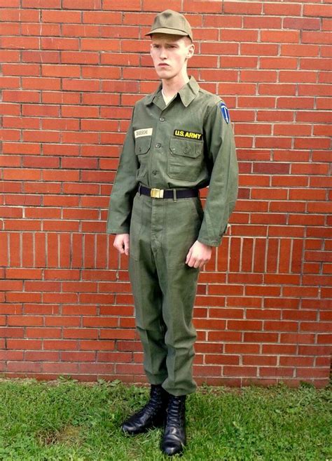 Vintage Us Army Infantry Uniform Us Army 1960s 1950s Army Uniform