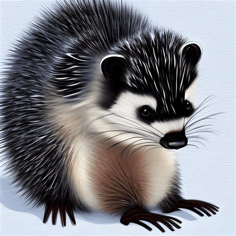 Draw Cute Skunks