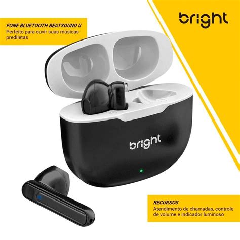 Fone De Ouvido Bright Beatsound Ii Bluetooth Preto