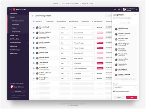Renaizant User Management By Oleksii Kovalov