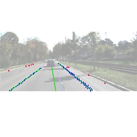 Sample Intermediate Algorithm Outputs A The Green Points Are The