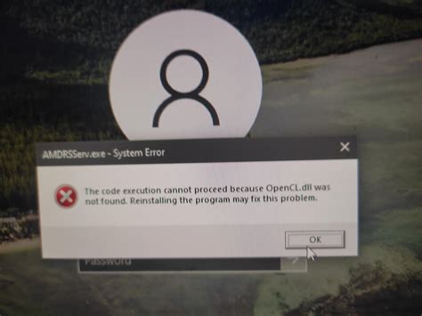 amdrsserv exe opencl dll not found r amdhelp