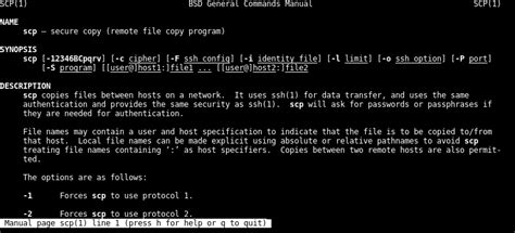 Linux Scp命令用法linux Scp命令用法示例 Csdn博客