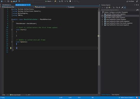 Visual Studio Isnt Recognizing My Other Classes Unity Engine