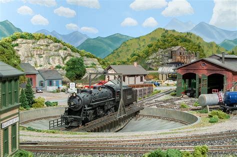 Small Model Train Layouts