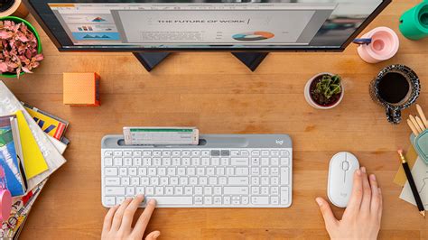 Ph Co Pc Depot Logitech K Multi Device Bluetooth Wireless Keyboard White