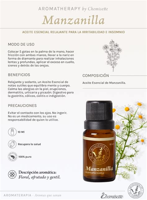 Aceite Esencial De Manzanilla Propiedades Y Usos Zvxk