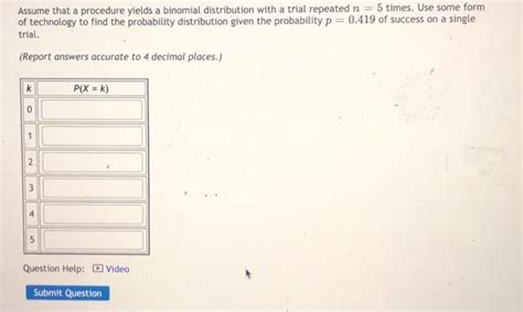 [solved] assume that a procedure yields a binomial distrib