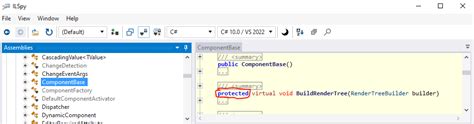 C Overriding A Net Protected Member In F Produces A Public Member Stack Overflow