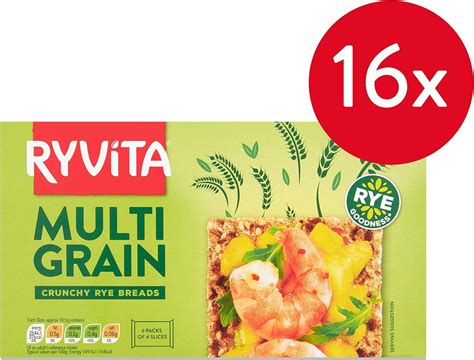 Ryvita Fruit Crunch Currants Seeds And Oats Crispbread Healthy
