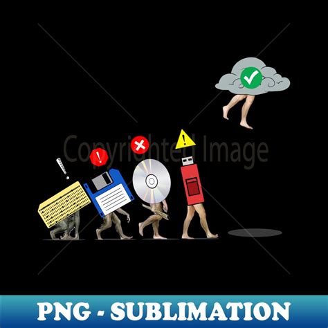 Funny Cloud Evolution Computer Science Programmer Nerd Png Inspire Uplift