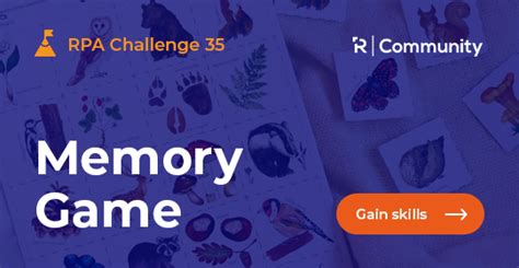 Rpa Challenge 35 Matching Cards Rpa Challenge Robotict Community