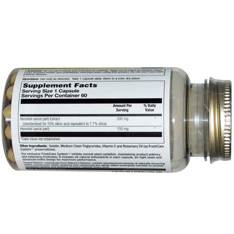 Nature's Herbs, Silica-Power, 300 mg, 60 Capsules - iHerb.com