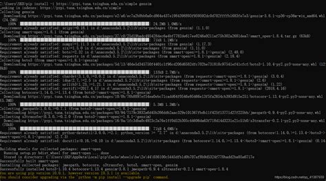 python3安装及加载gensim报错及解决办法 python 3 6 8 不能与gensim一起工作 csdn博客