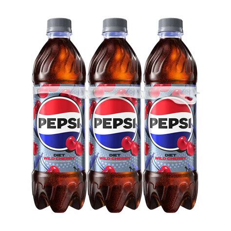 Buy Diet Pepsi Wild Cherry Soda 169 Fl Oz Bottles 6 Pk From Dollar
