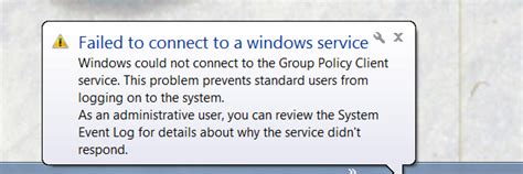 Fix Failed To Connect To Windows Service