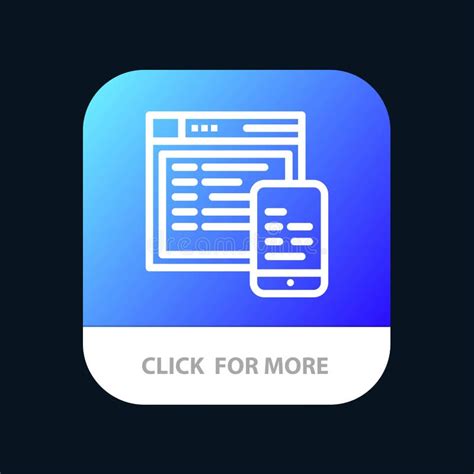 responsive design website mobile mobile app button android and ios