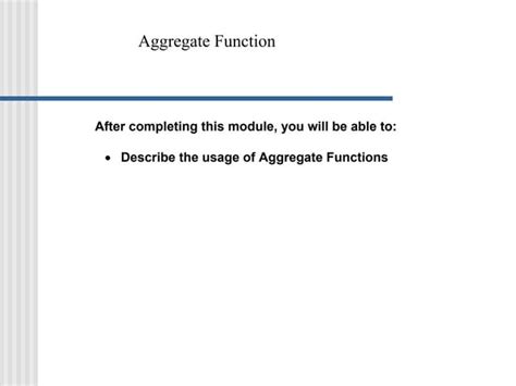 5agg Functionpdf
