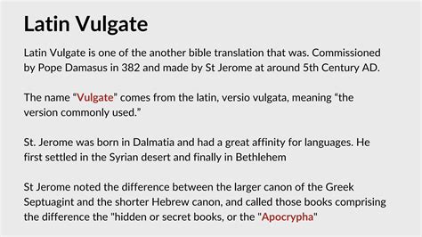 Latin Vulgatepdf