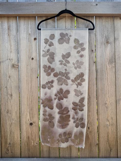 Wool Scarf Rose Earnest Threads