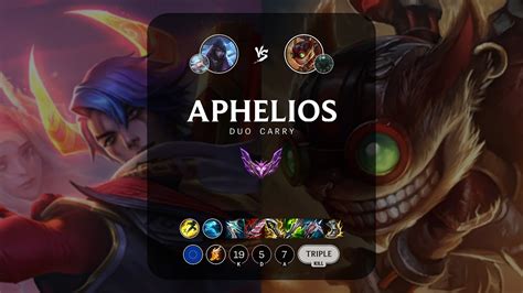 Aphelios Adc Vs Ziggs Euw Master Patch 135 Youtube