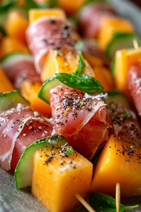 Prosciutto Wrapped Melon A 10 Minute Fancy Appetizer Good Health Recipes
