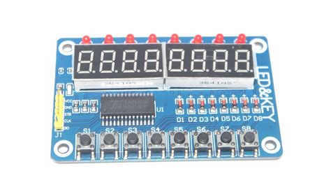 Tm1638 Led And Keypad Module Hub360