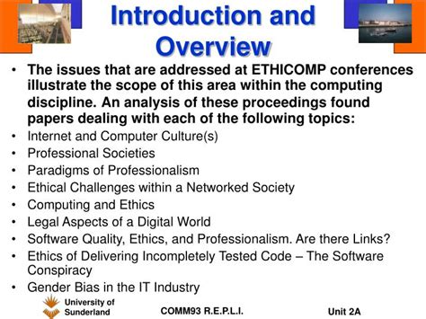 ppt ethical professional and legal issues in computing powerpoint