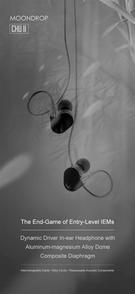 Moondrop Chuii Chu2 Dynamic Driver In Ear Headphone — Hifigo