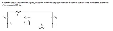 solved 7 for the circuit shown in the figure write the