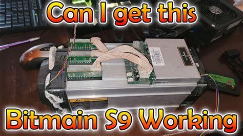 Reviving old S9 Asic, will it work? - YouTube