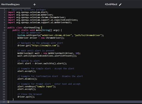 Automationtesting Selenium Alerthandling Qualityassurance
