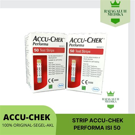 Jual Accu Chek PERFORMA Isi 50 Strip Test Accu Check STRIP GULA DARAH Shopee Indonesia