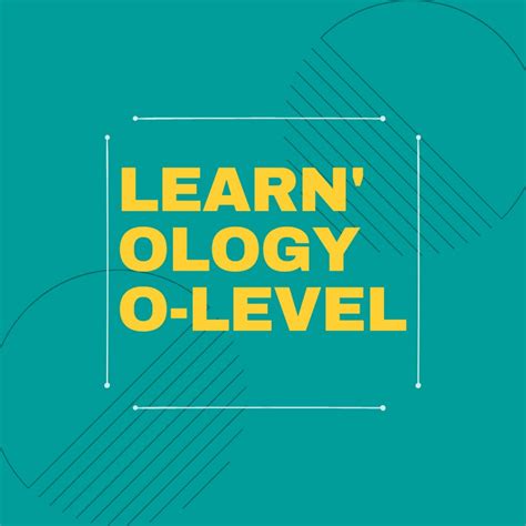 Learnology O Level Youtube