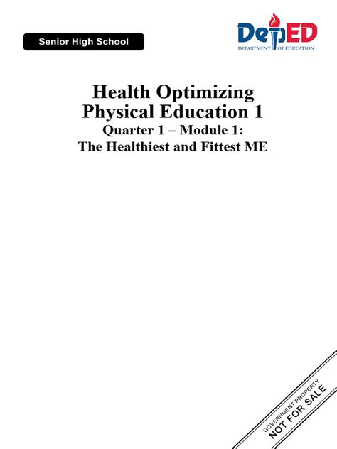 Hope 1 Q1 W1 Pdf Physical Fitness Flexibility Anatomy