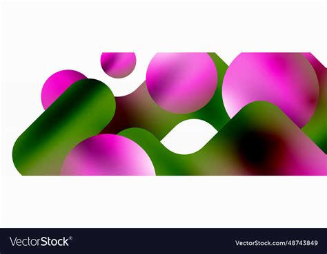 Gradient Geometry Minimalist Fusion Of Lines Vector Image