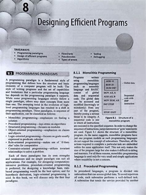 Designing Efficient Programs Pdf