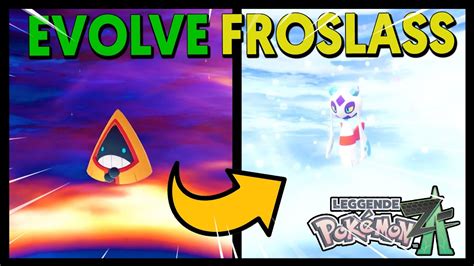 How To Evolve Snorunt Into Froslass On Pokemon Legends Z A Youtube