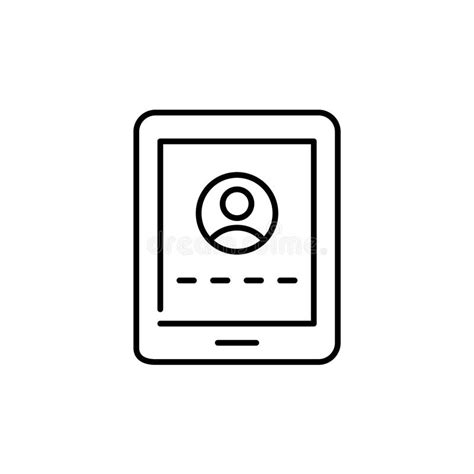 User Account Access With Password Input Box On Electronic Tablet