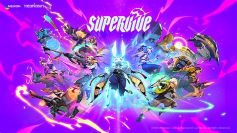 넥슨 신작 Moba 배틀로얄 ‘슈퍼바이브 7월 24일 정식 출시 예고