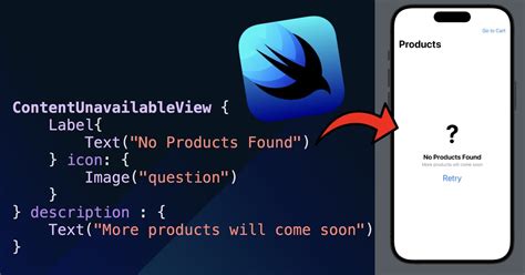 Using Contentunavailableview For Error And Empty Views In Swiftui