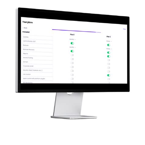 Web Maintenance Plans Calculator Modular Ds