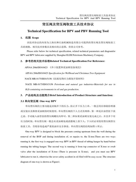 Bpv Specification And Drawings Pdf Pdf